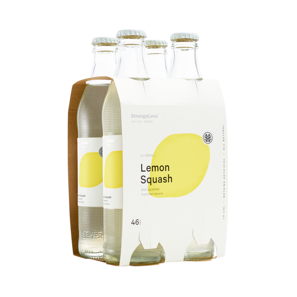 Lemon Squash Lo-Cal Soda 300ml x 24 – StrangeLove Beverage Co