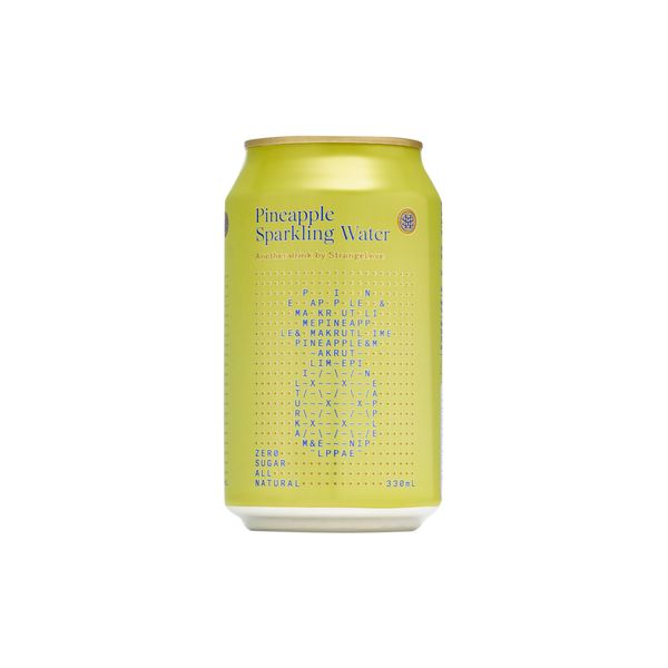 Pineapple Sparkling Water Can - 330ml x 24 – StrangeLove Beverage Co