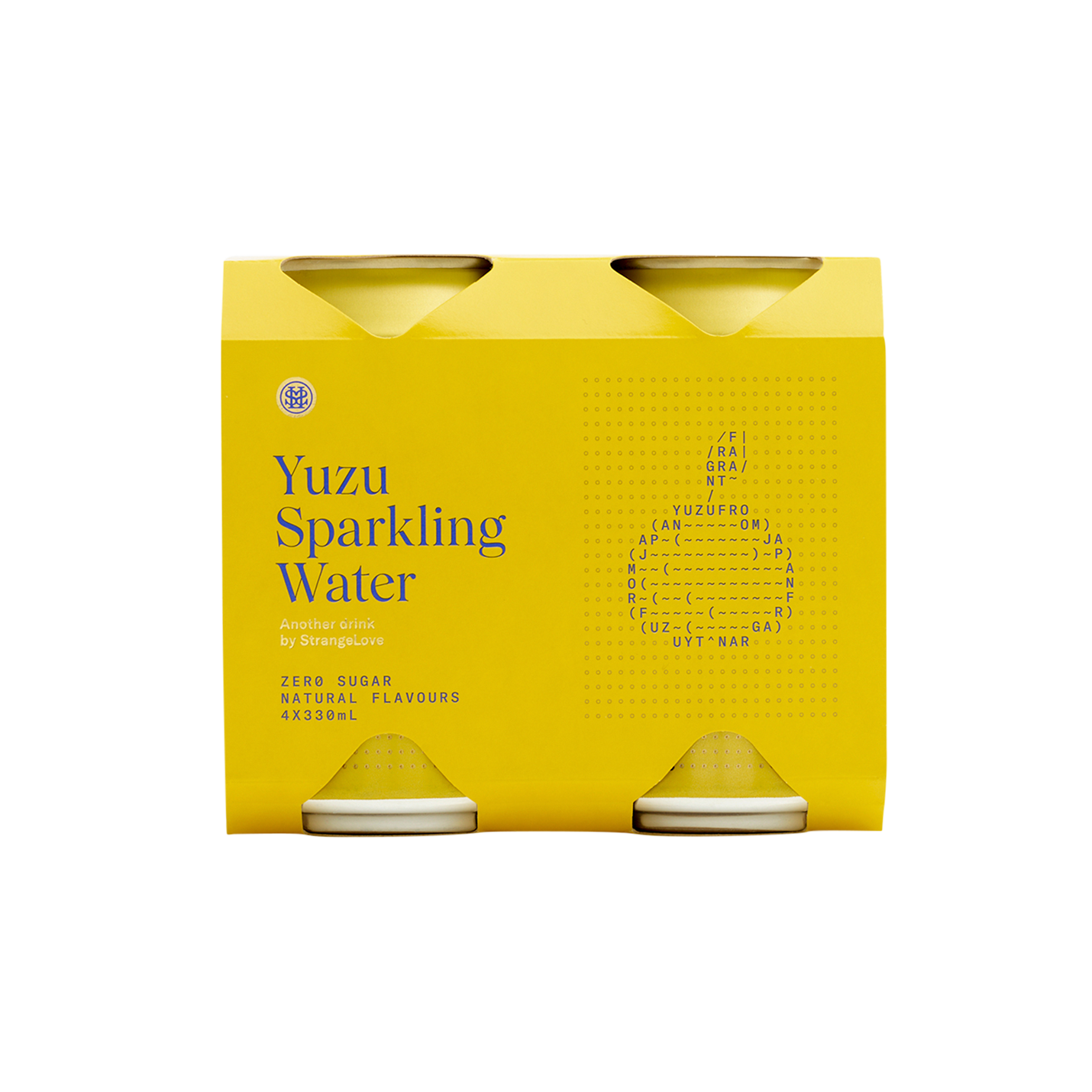 Yuzu Sparkling Water 330ml x 24 – StrangeLove Beverage Co
