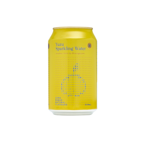 Yuzu Sparkling Water 330ml x 24 – StrangeLove Beverage Co