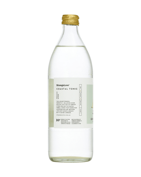 Coastal Tonic 540ml – StrangeLove Beverage Co