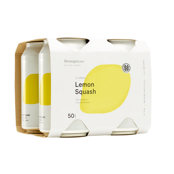 Lo-Cal Lemon Squash - 330ml Soda Cans – StrangeLove Beverage Co