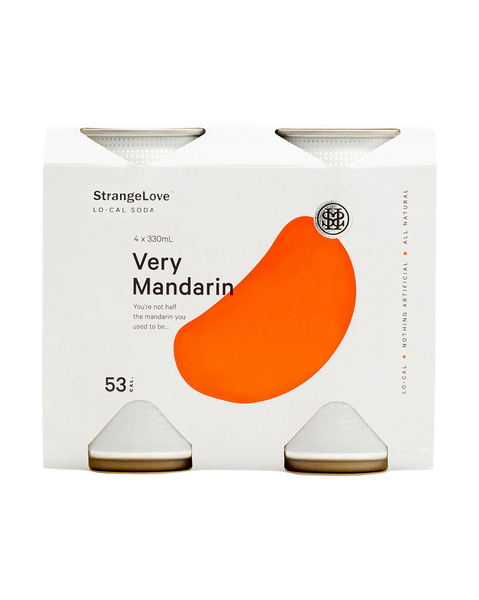 Lo-Cal Very Mandarin - 330ml Soda Cans – StrangeLove Beverage Co