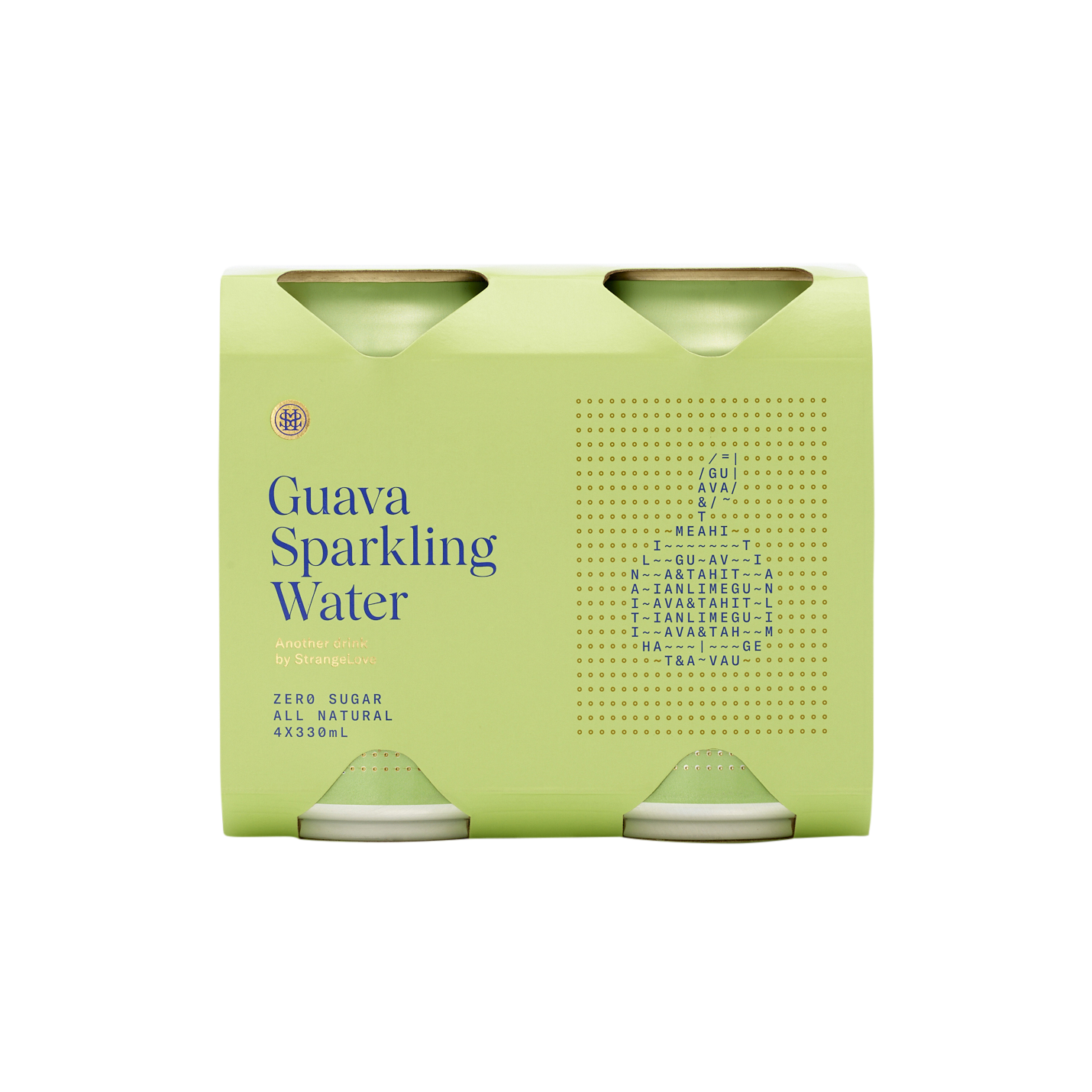 Guava Sparkling Water Can - 330ml x 24 – StrangeLove Beverage Co