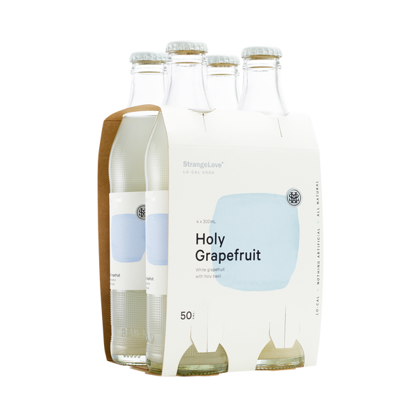 Holy Grapefruit by StrangeLove | Lo-Cal Soda | 300ml – StrangeLove ...
