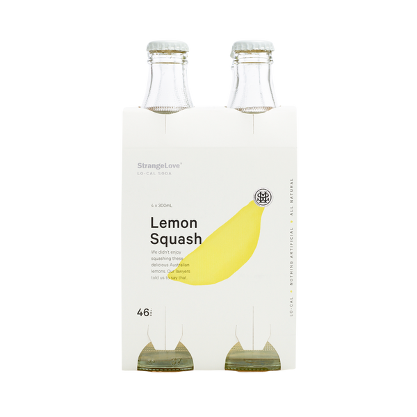 Lemon Squash Lo-Cal Soda 300ml x 24 – StrangeLove Beverage Co
