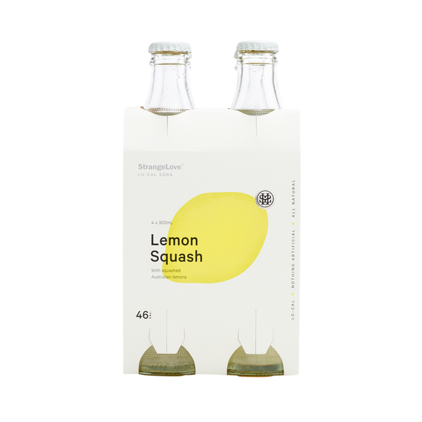 Lemon Squash Lo-Cal Soda 300ml x 24 – StrangeLove Beverage Co