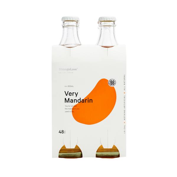 Very Mandarin - Lo-Cal Soda Premium Mixer 300ml – StrangeLove Beverage Co